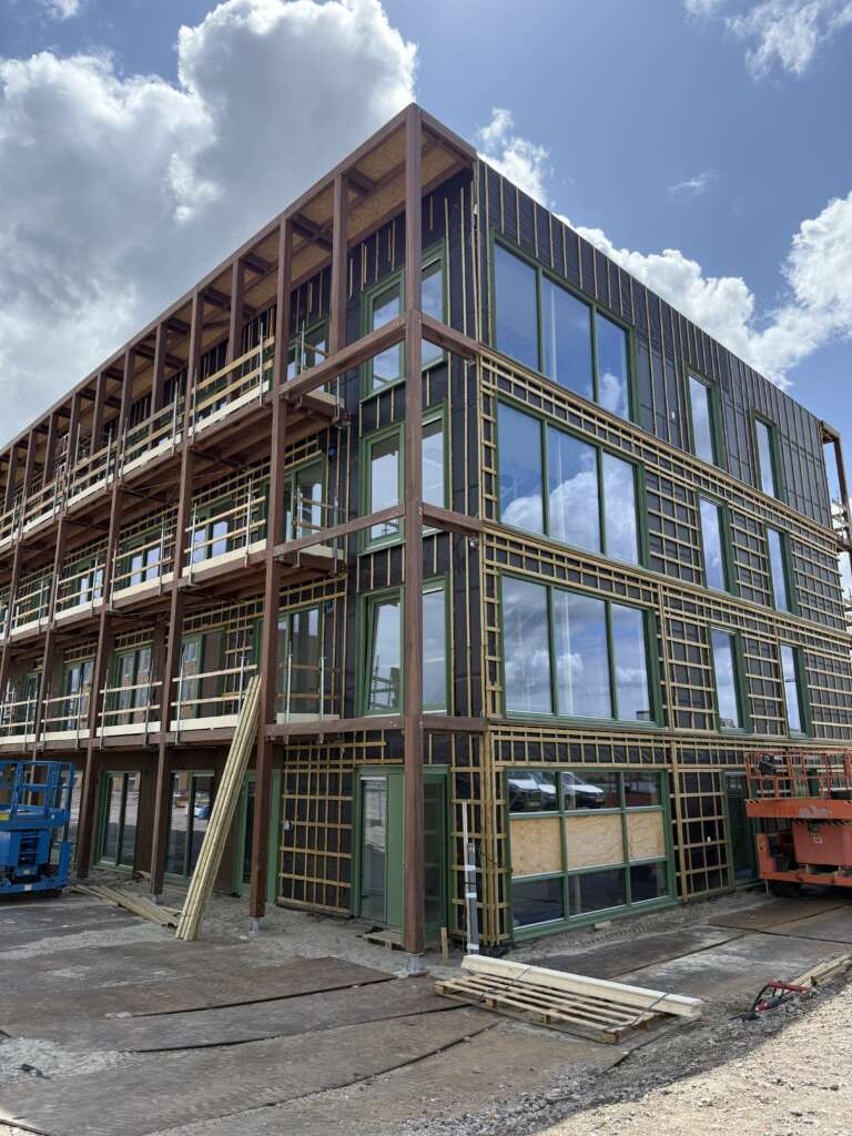De bouw van de woningen op Strandeiland verloopt spoedig - Daiwa House Modular Europe